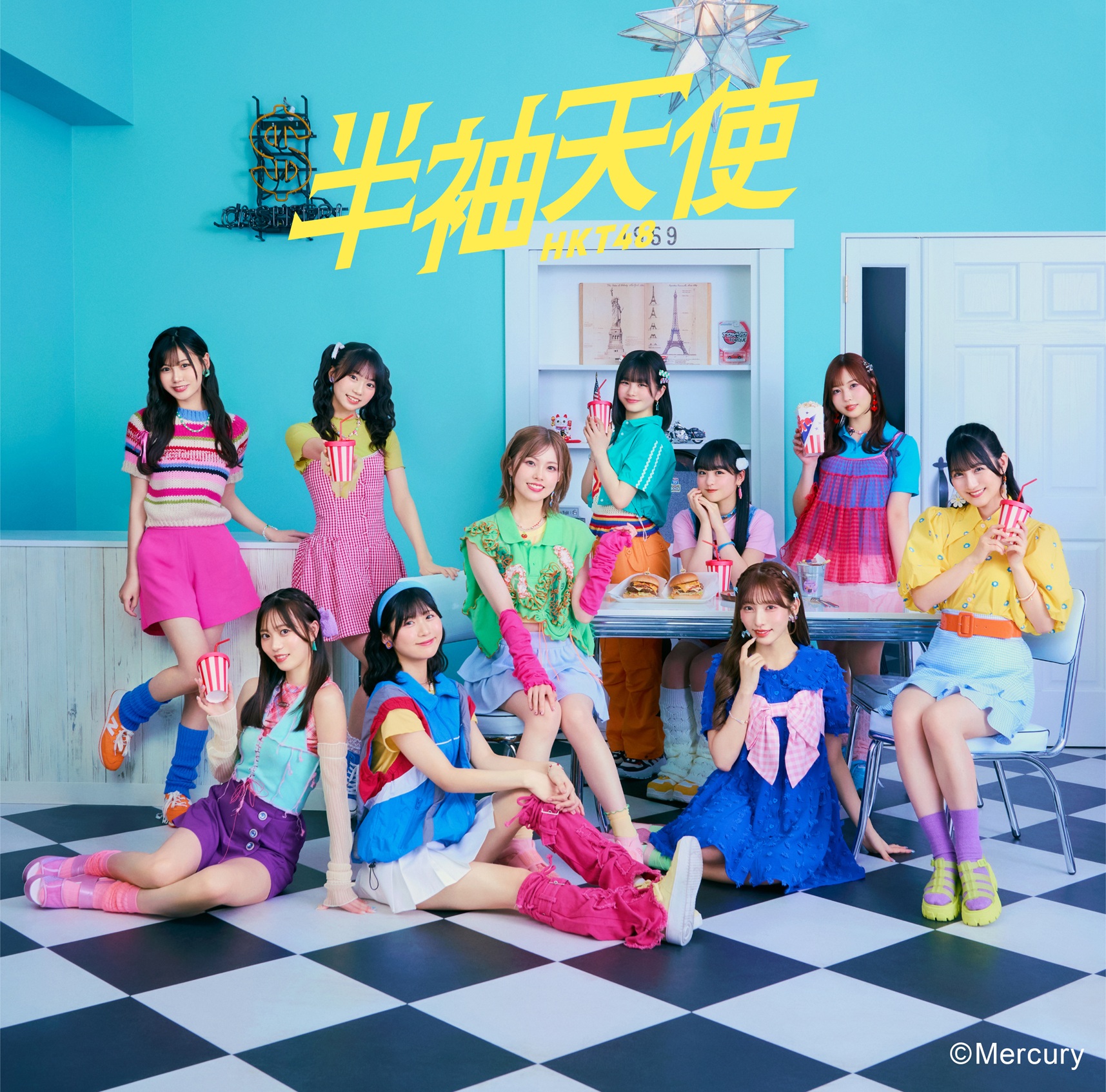 HKT48 19thシングル「半袖天使」新ビジュアル＆収録内容を一挙公開！ | ニュース | HKT48 OFFICIAL WEB SITE